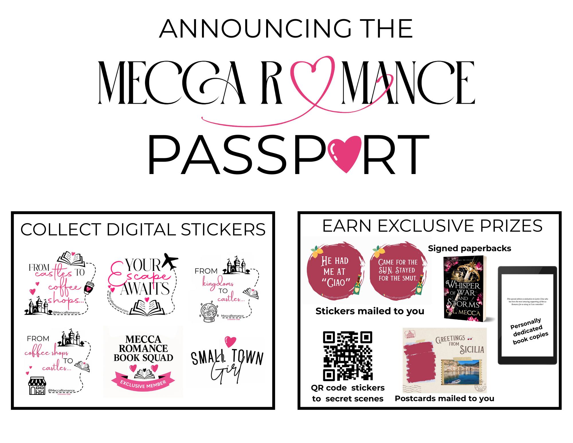 The Mecca Romance Passport Has Landed - Mecca Romance